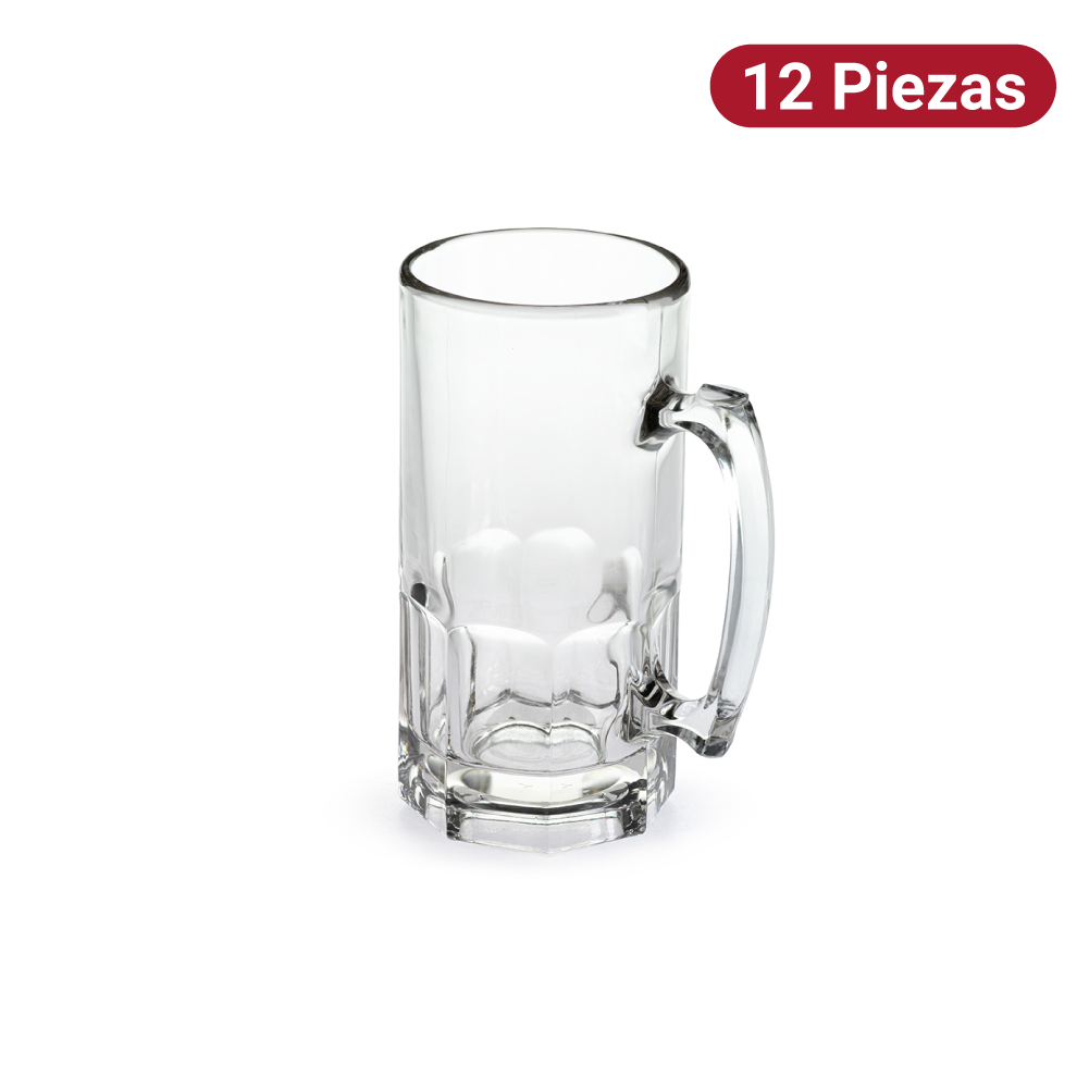 Tarro Cervecero 1L Vidrio Crisa 12 Piezas - Veana